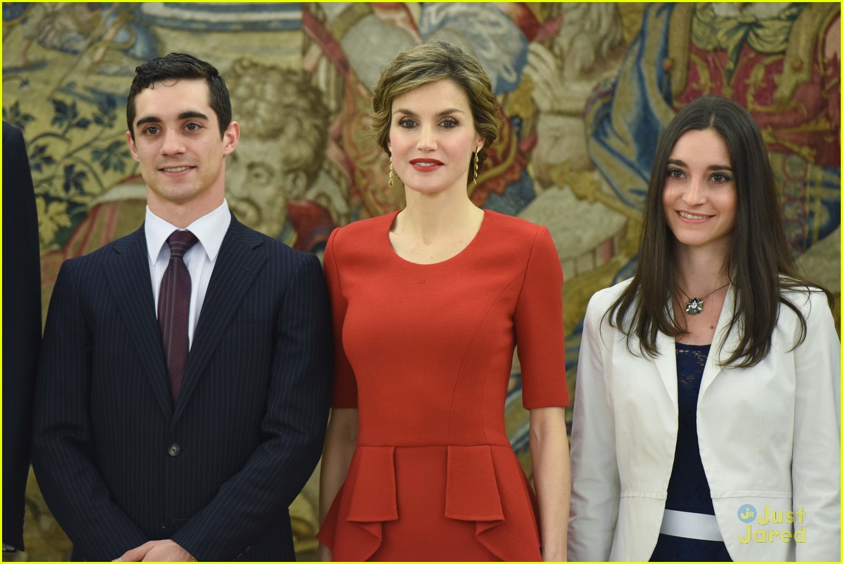 Skater Javier Fernandez Meets Spanish Royals in Madrid After Winning ...