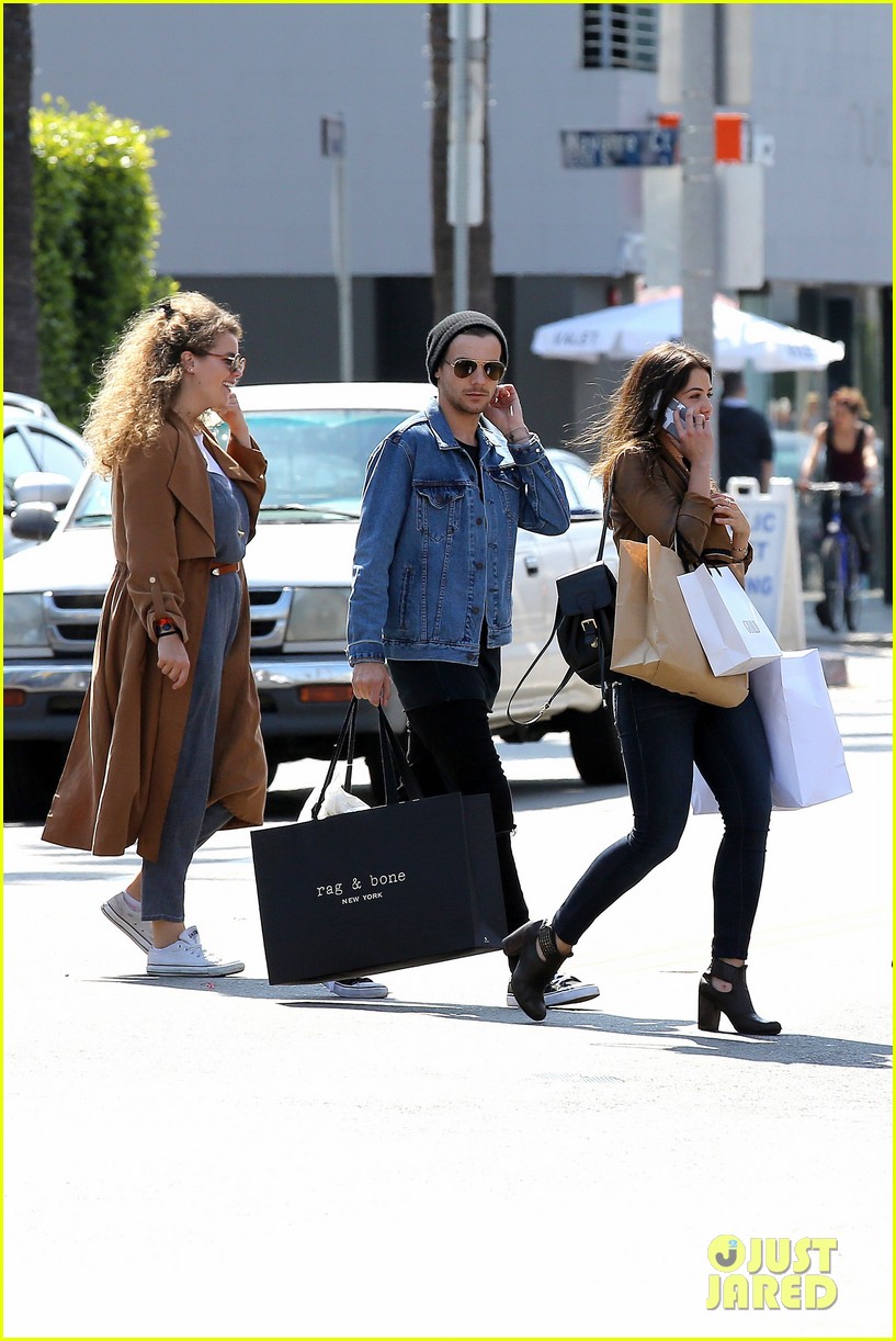 Danielle Campbell Can't Stop Smiling While Out Shopping With Louis ...