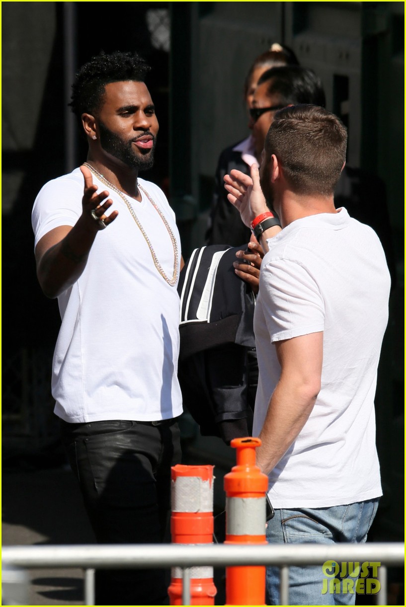 Jason Derulo Heads to 'Jimmy Kimmel Live!' Taping | Photo 965609 ...