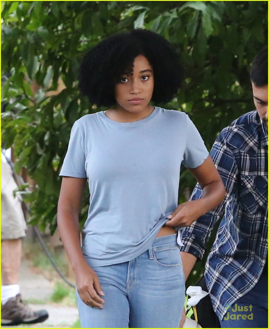 Full Sized Photo of amandla stenberg everything filming vancouver 08 | Amandla Stenberg Starts ...