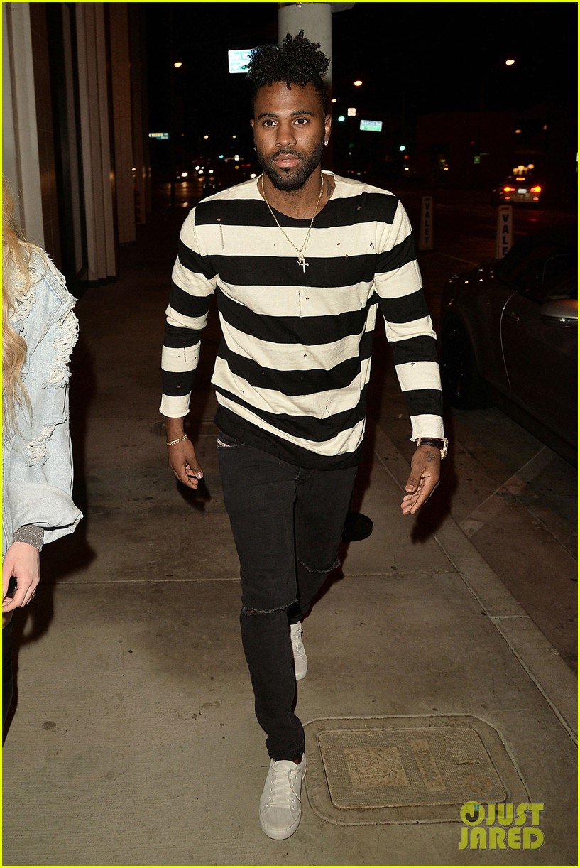 Jason Derulo & Mystery Blonde Get Cozy at Dinner! | Photo 1035485 ...