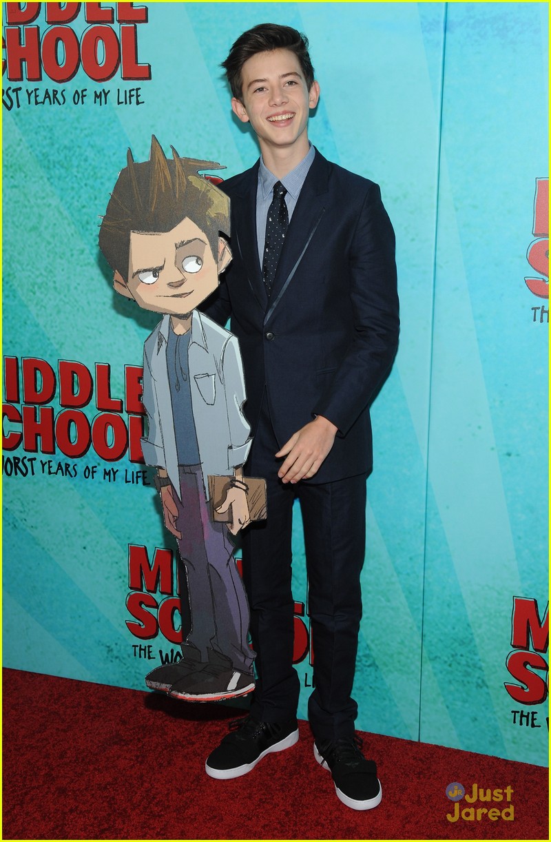 Thomas Barbusca & Griffin Gluck Premiere 'Middle School' In NYC with ...