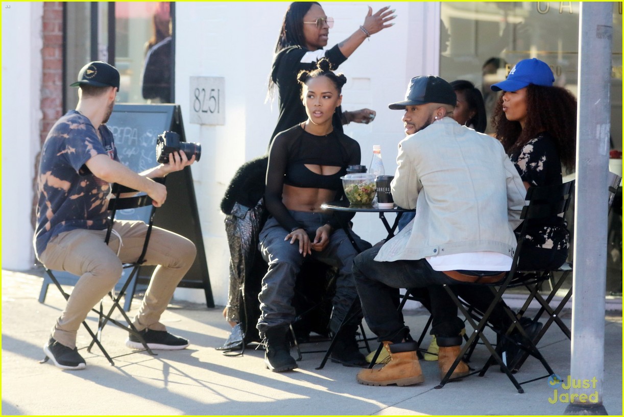 Serayah Is The Definition of 'Cool' On Her Music Video Set | Photo ...