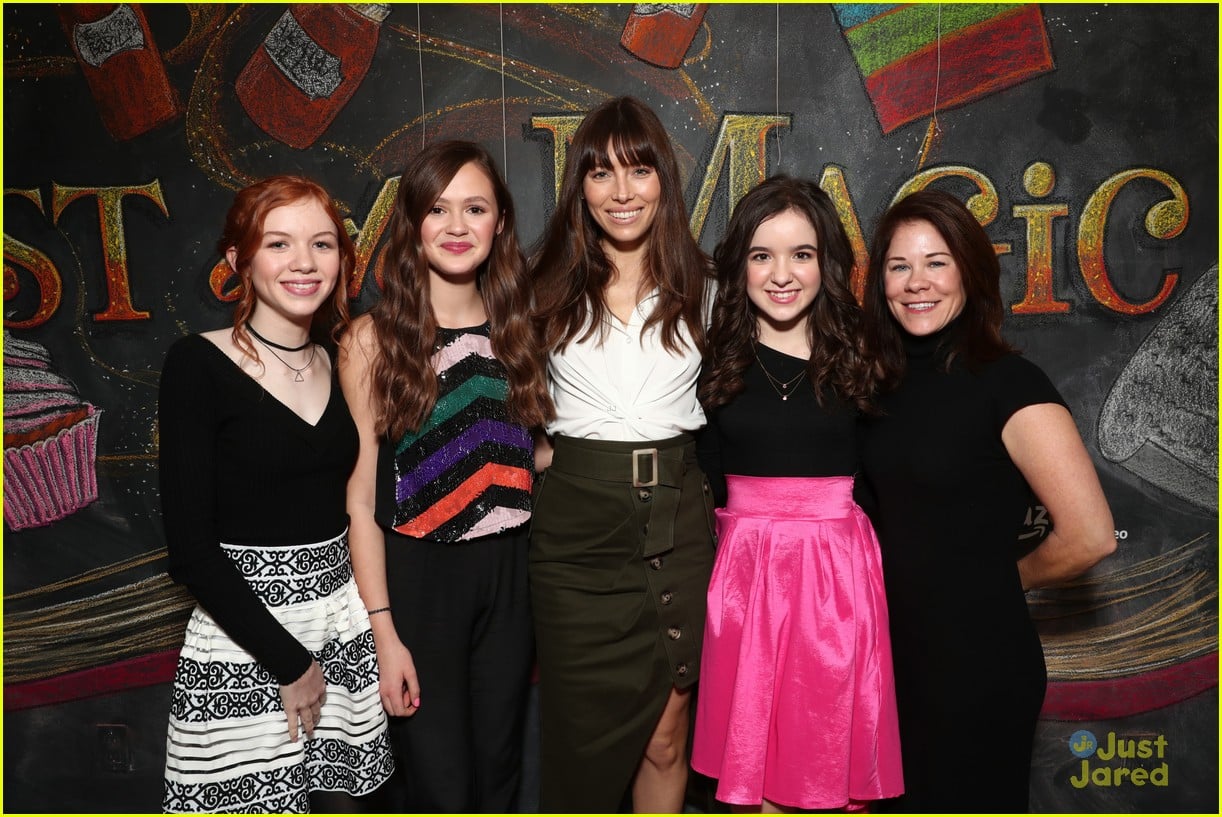 'Just Add Magic' Cast Celebrates Season Two with Jessica Biel in LA ...