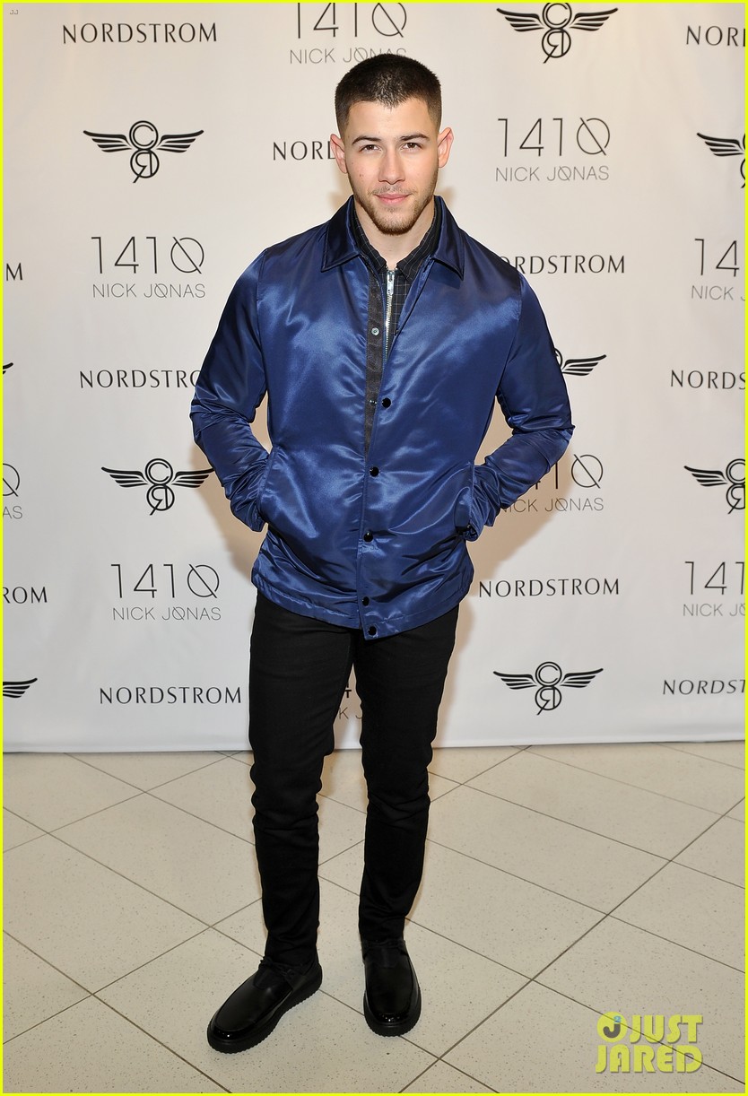 Nick Jonas Launches His 1410 Shoe Collection at Nordstrom at The Grove ...