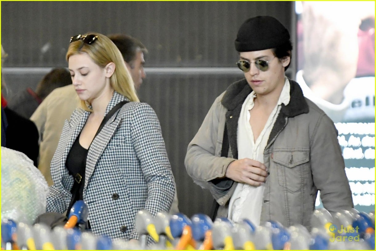 Cole Sprouse & Lili Reinhart Arrive in Paris Together After 'Riverdale' Wraps | Photo 1151130 ...
