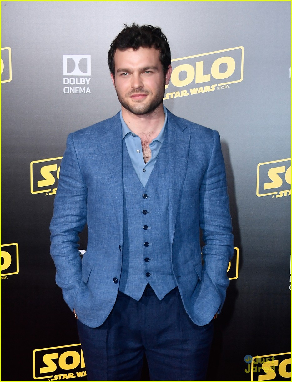 Alden Ehrenreich Premieres His New Film 'Solo: A Star Wars Story' in ...
