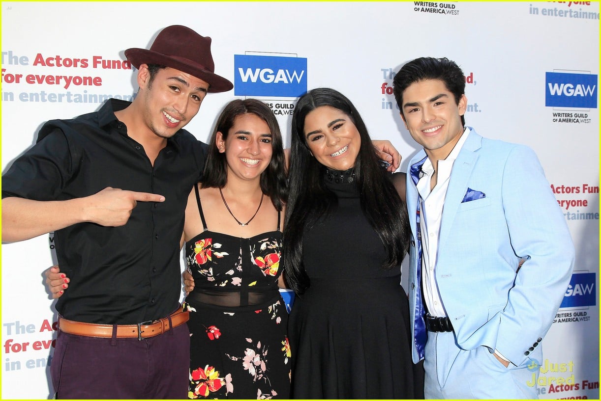'On My Block' Stars Jessica Marie Garcia & Diego Tinoco Attend Tony ...