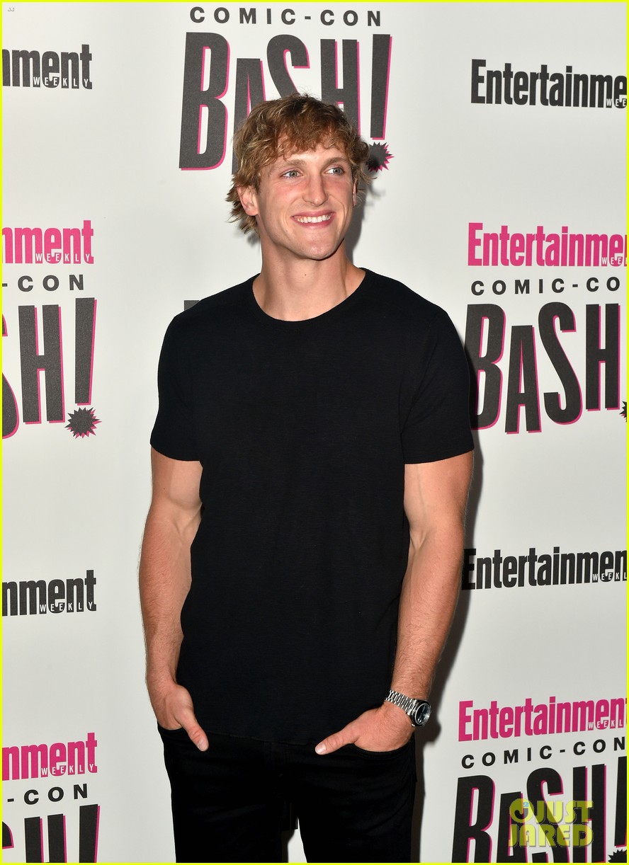 Logan Paul & Chloe Bennet Make Red Carpet Debut During Comic-Con ...