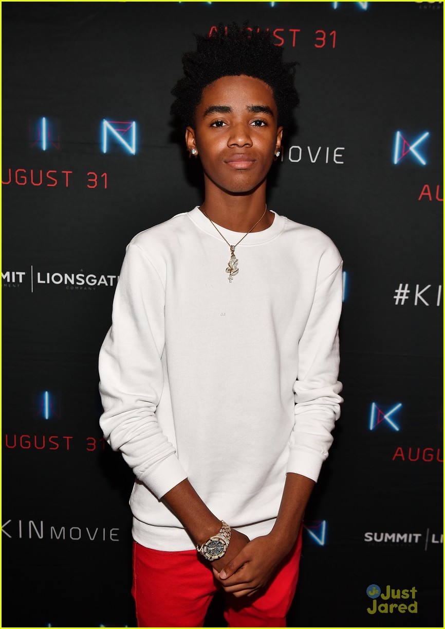 Sadie Sink & Caleb McLaughlin Support Myles Truitt at 'Kin' Premiere ...