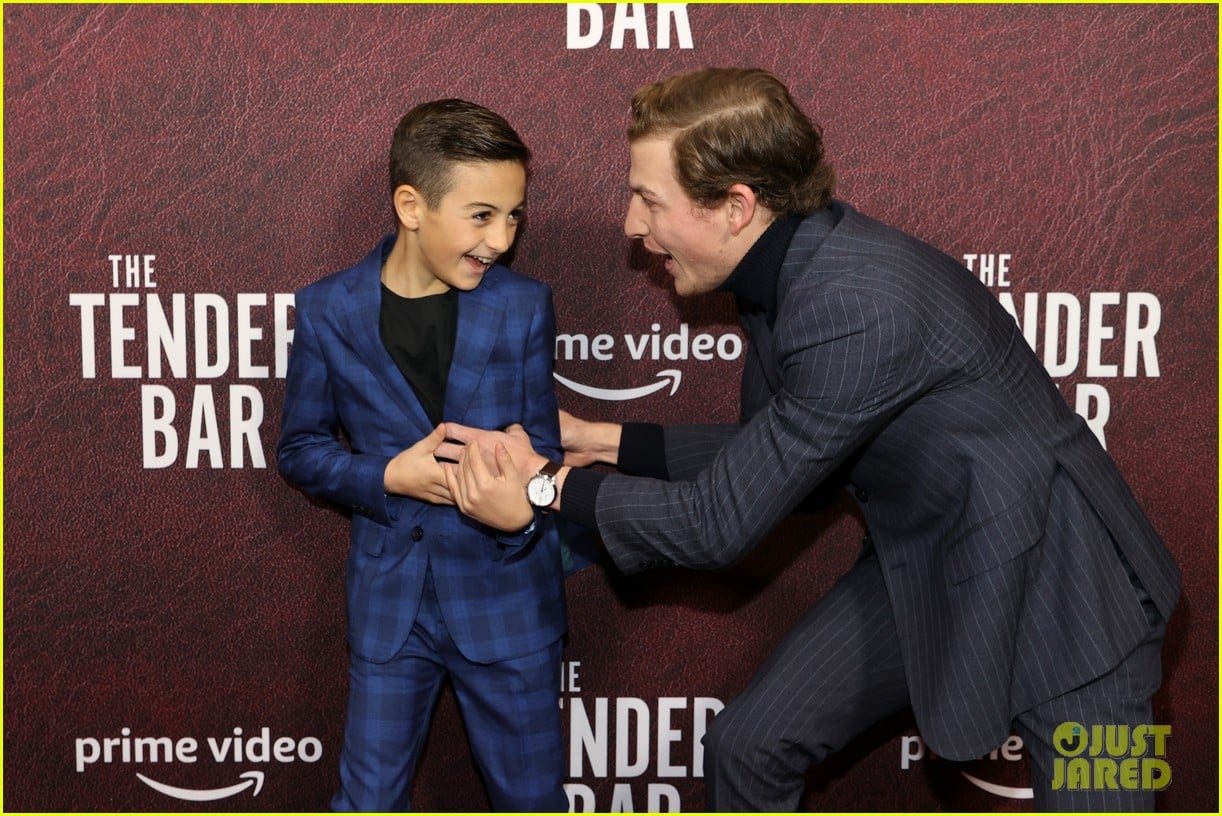 Daniel Ranieri Gets Tickled By Tye Sheridan at 'The Tender Bar' NYC ...