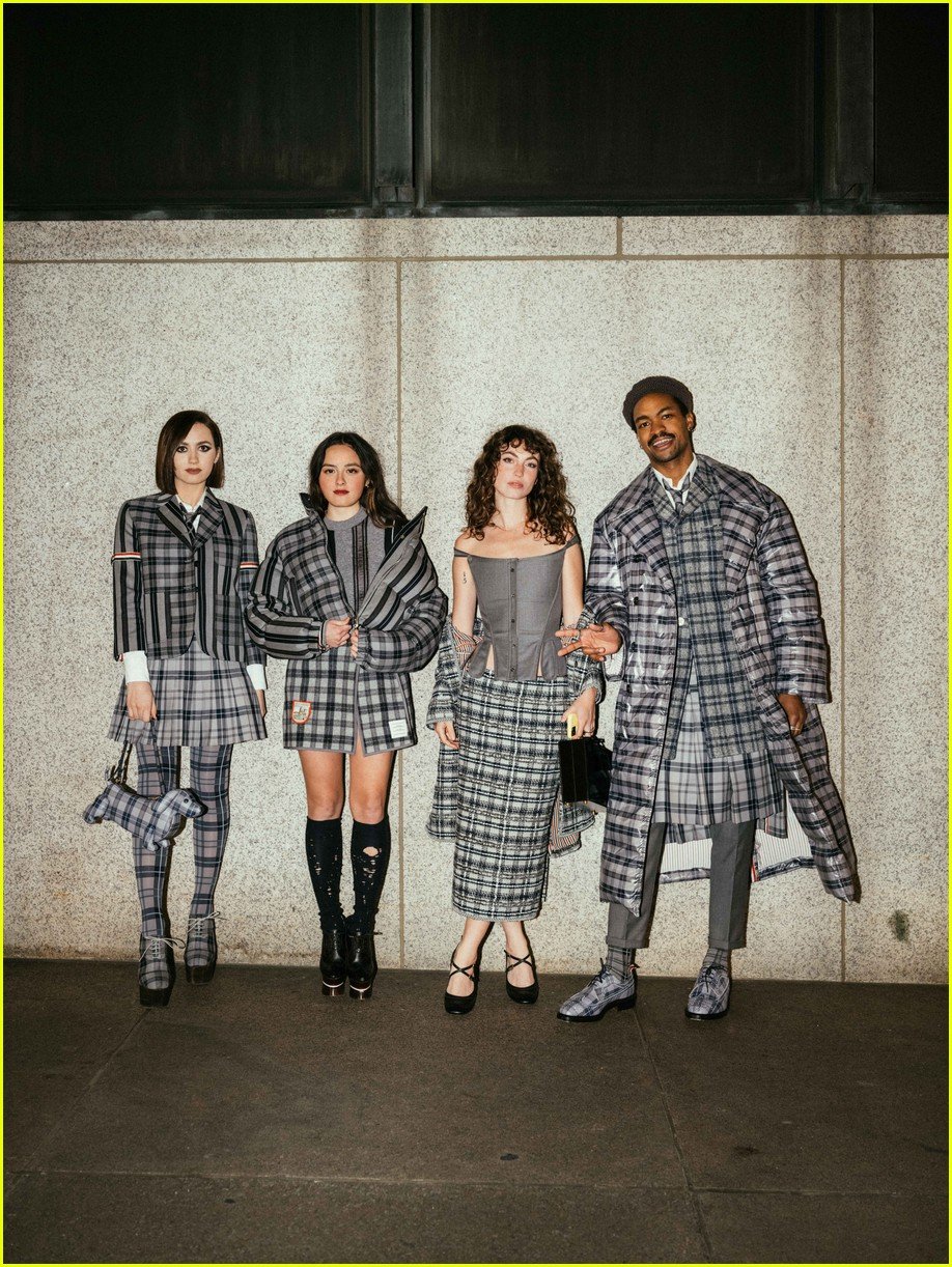 Maude Apatow Matches with 'Euphoria' Co-Star Angus Cloud in Thom Browne ...