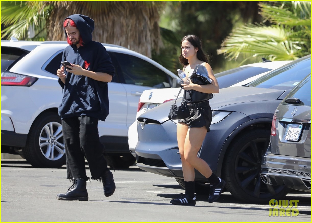Addison Rae & Boyfriend Omer Fedi Pick Up Food To Go in LA Together ...