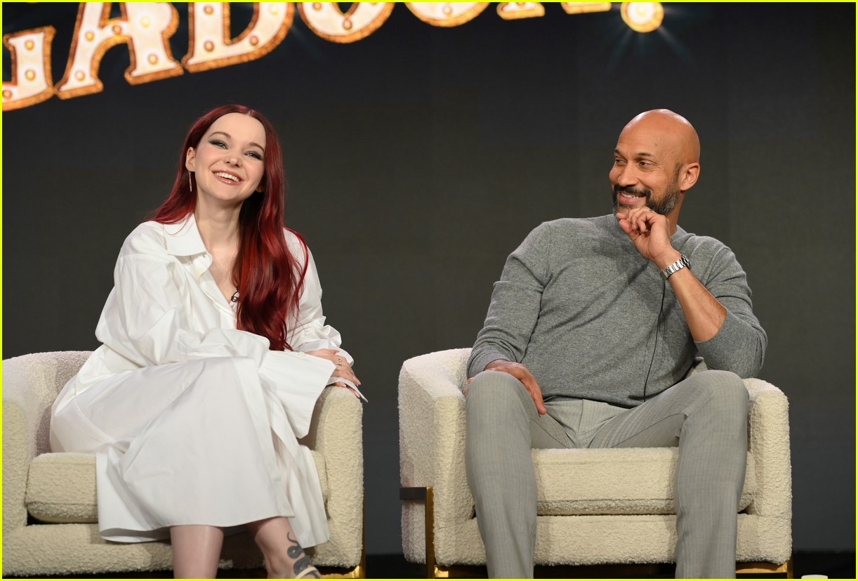 Dove Cameron Shows Off Red Hair at 'Schmigadoon!' TCA Panel | Photo ...