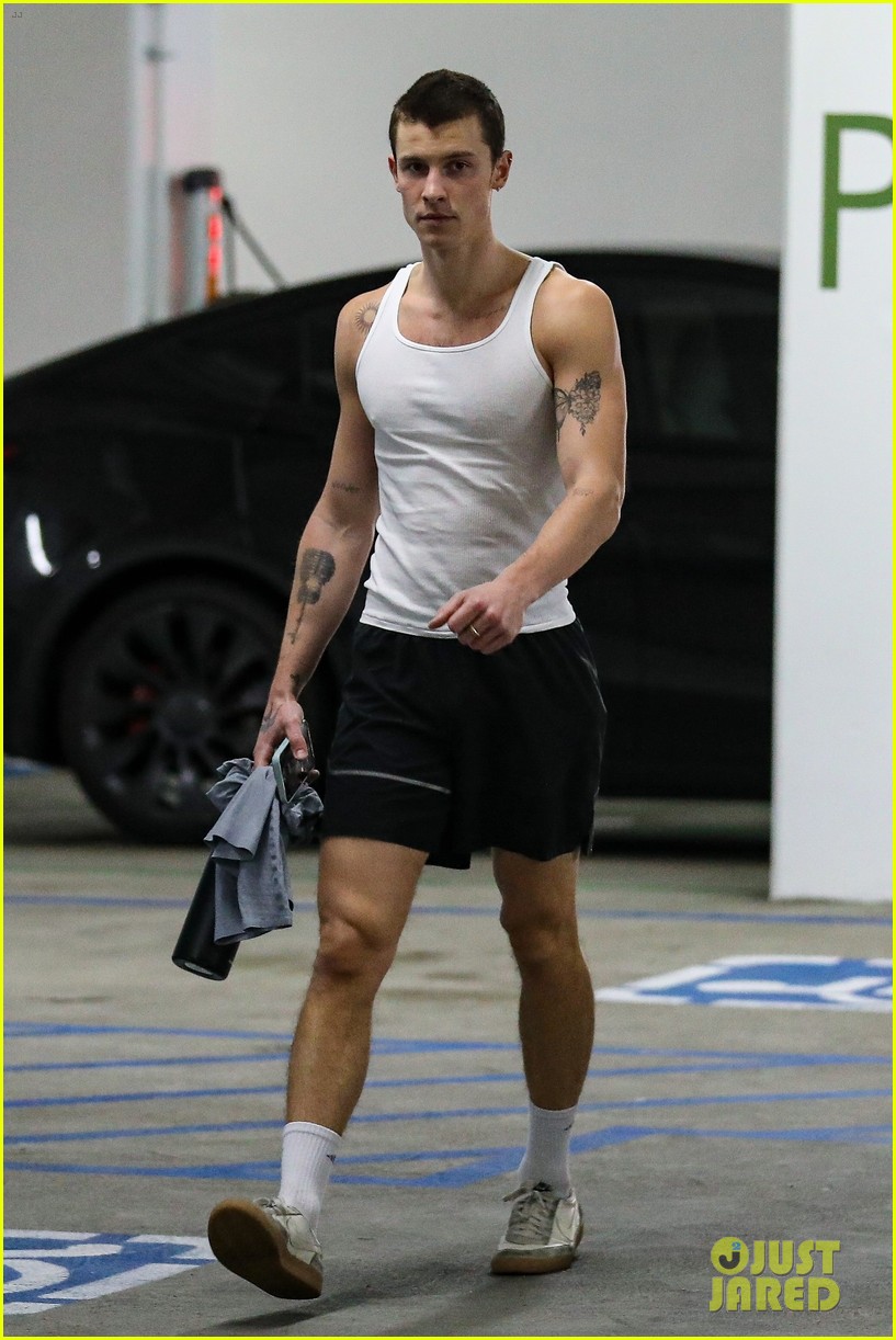 Shawn Mendes Jumpstarts the Week with a Workout | Photo 1367504 - Photo ...
