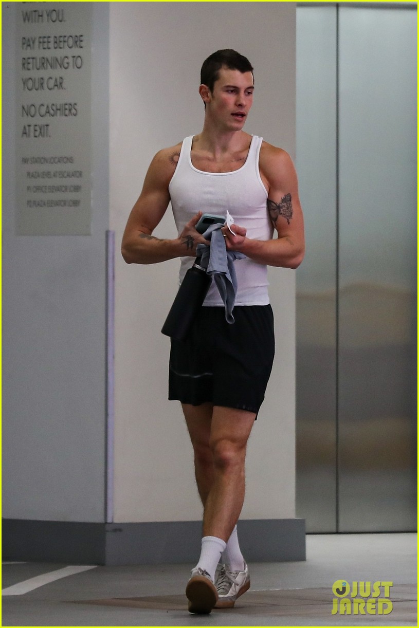 Shawn Mendes Jumpstarts the Week with a Workout | Photo 1367507 - Photo ...