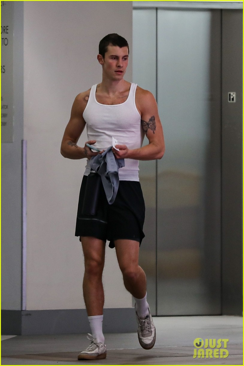 Shawn Mendes Jumpstarts the Week with a Workout | Photo 1367518 - Photo ...