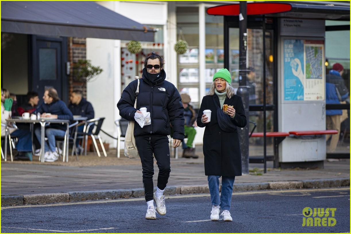 Harry Styles Catches Up with High School Pal Ellis Calcutt in London ...