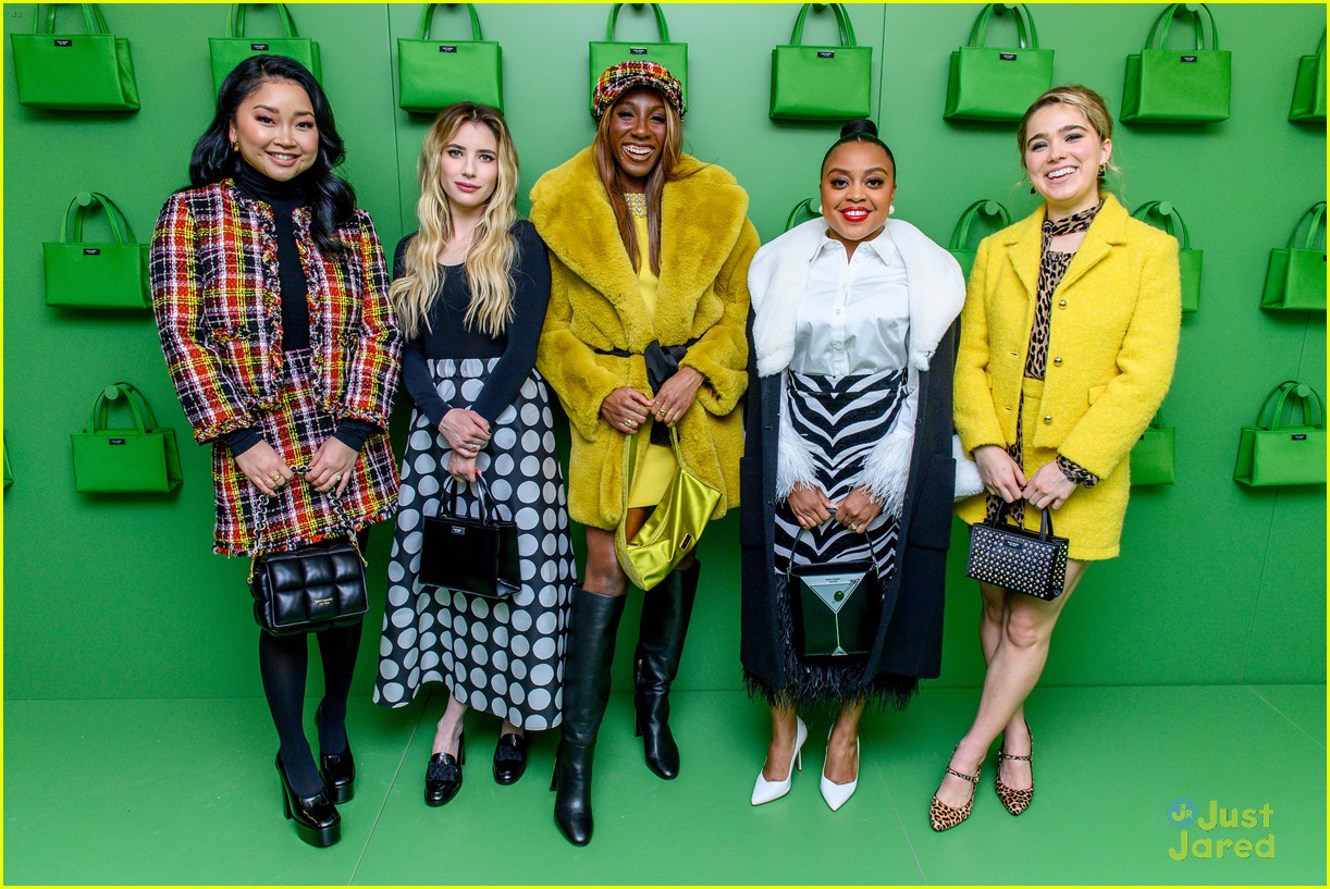 Dylan Mulvaney & Haley Lu Richardson Have Fun at Kate Spade New York ...