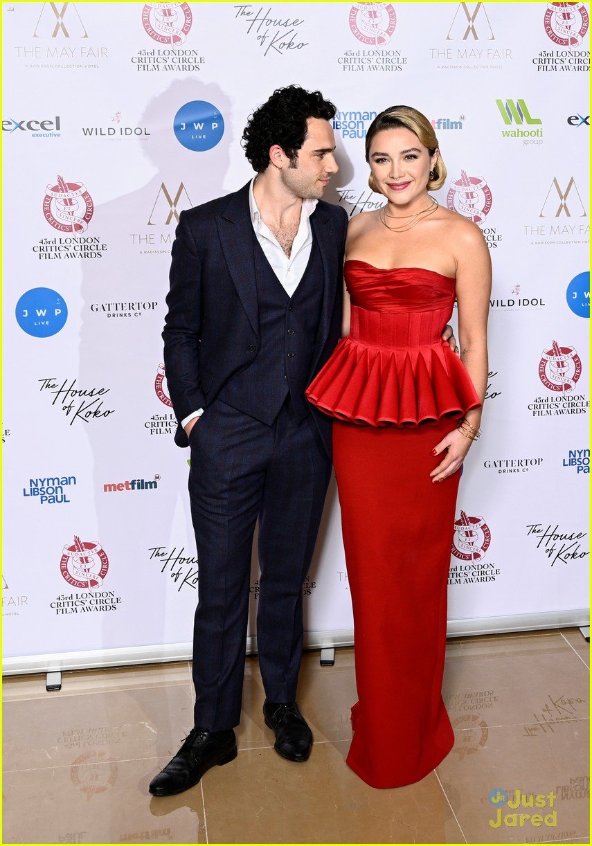 Florence Pugh is Joined by Brother Toby Sebastian at London Critics ...