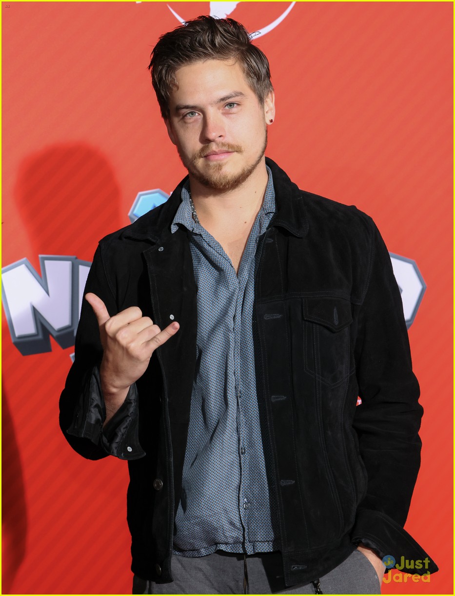 Dylan Sprouse & Barbara Palvin Attend Super Nintendo World Opening with ...