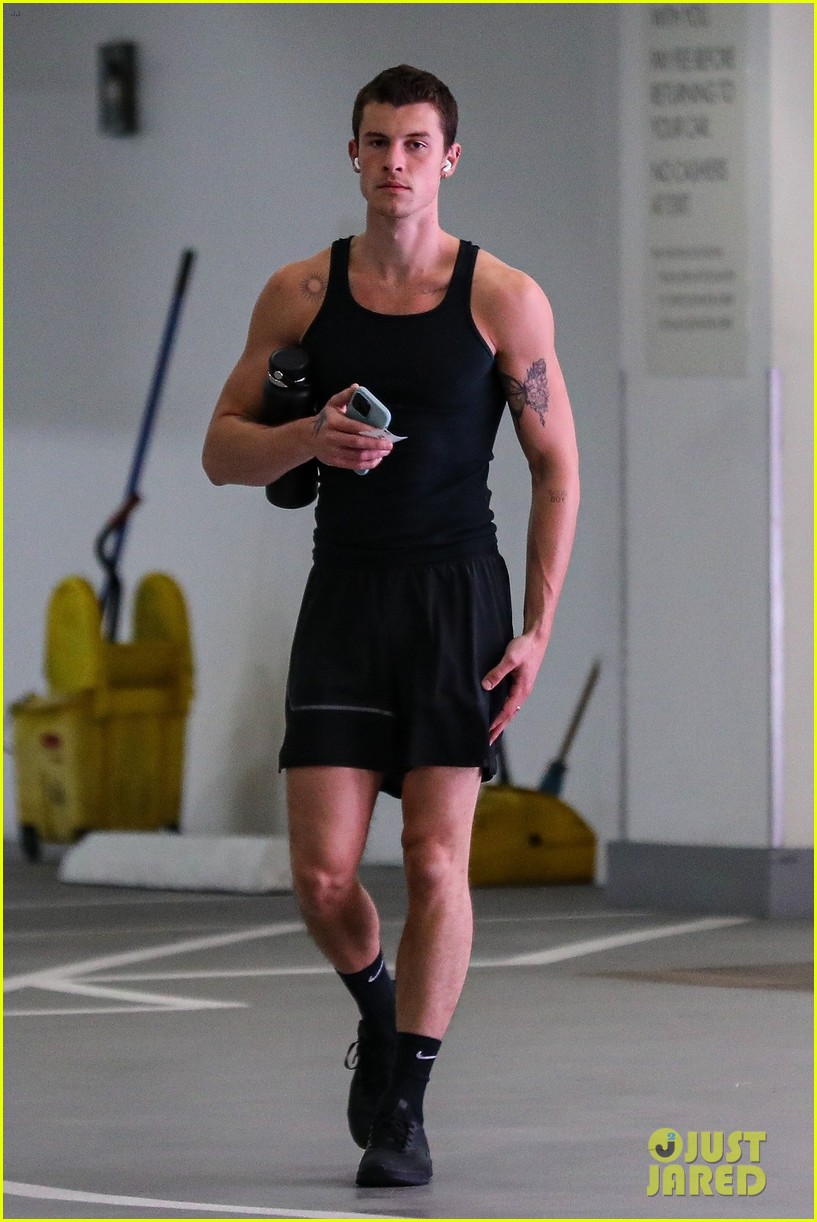 Shawn Mendes Shows Off Chiseled Physique After Gym Session | Photo ...