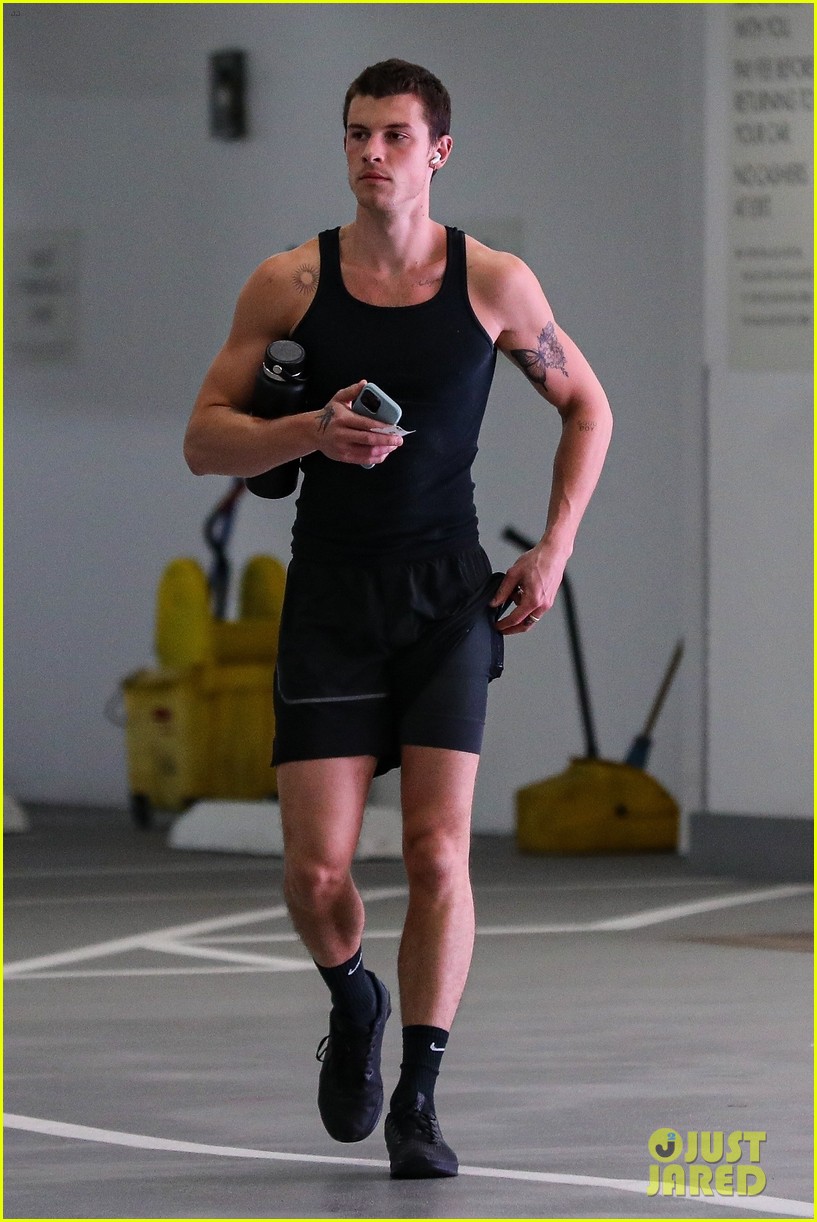 Shawn Mendes Shows Off Chiseled Physique After Gym Session | Photo ...