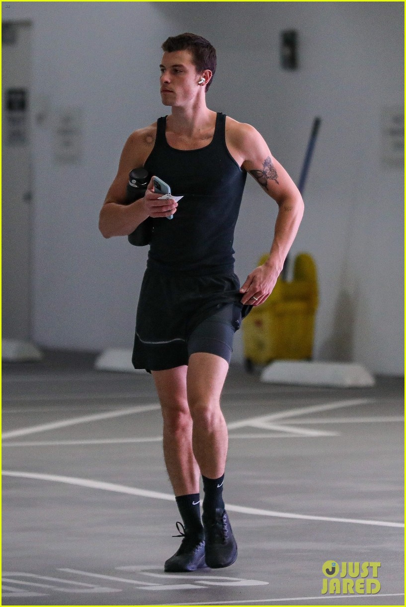 Shawn Mendes Shows Off Chiseled Physique After Gym Session | Photo ...