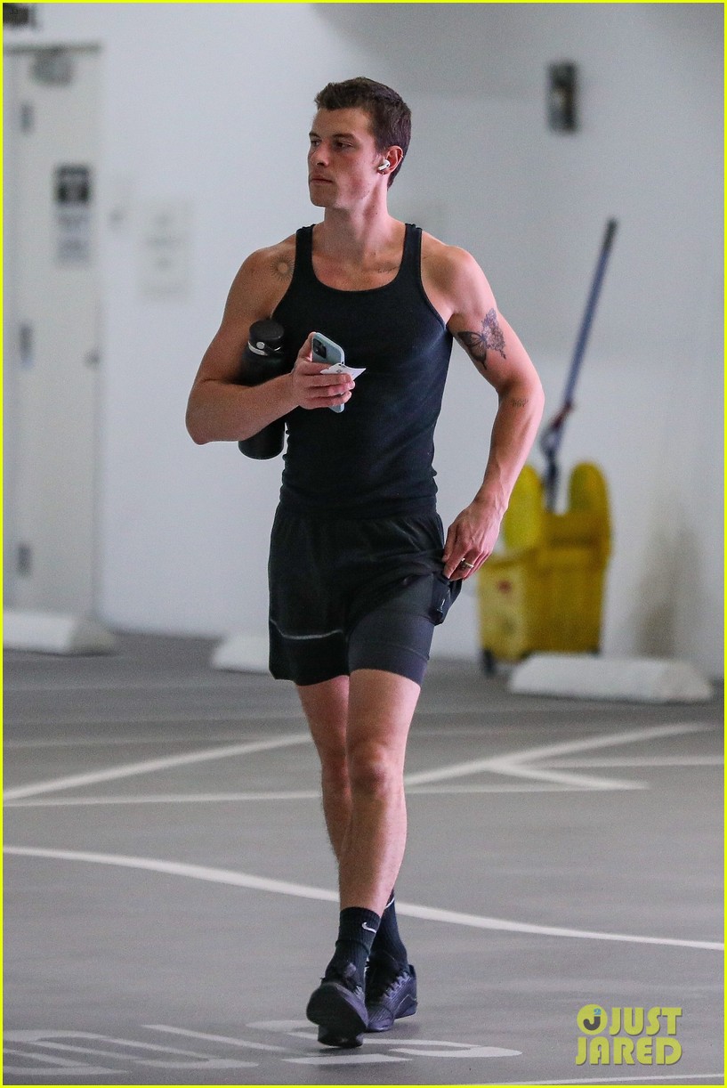 Shawn Mendes Shows Off Chiseled Physique After Gym Session | Photo ...