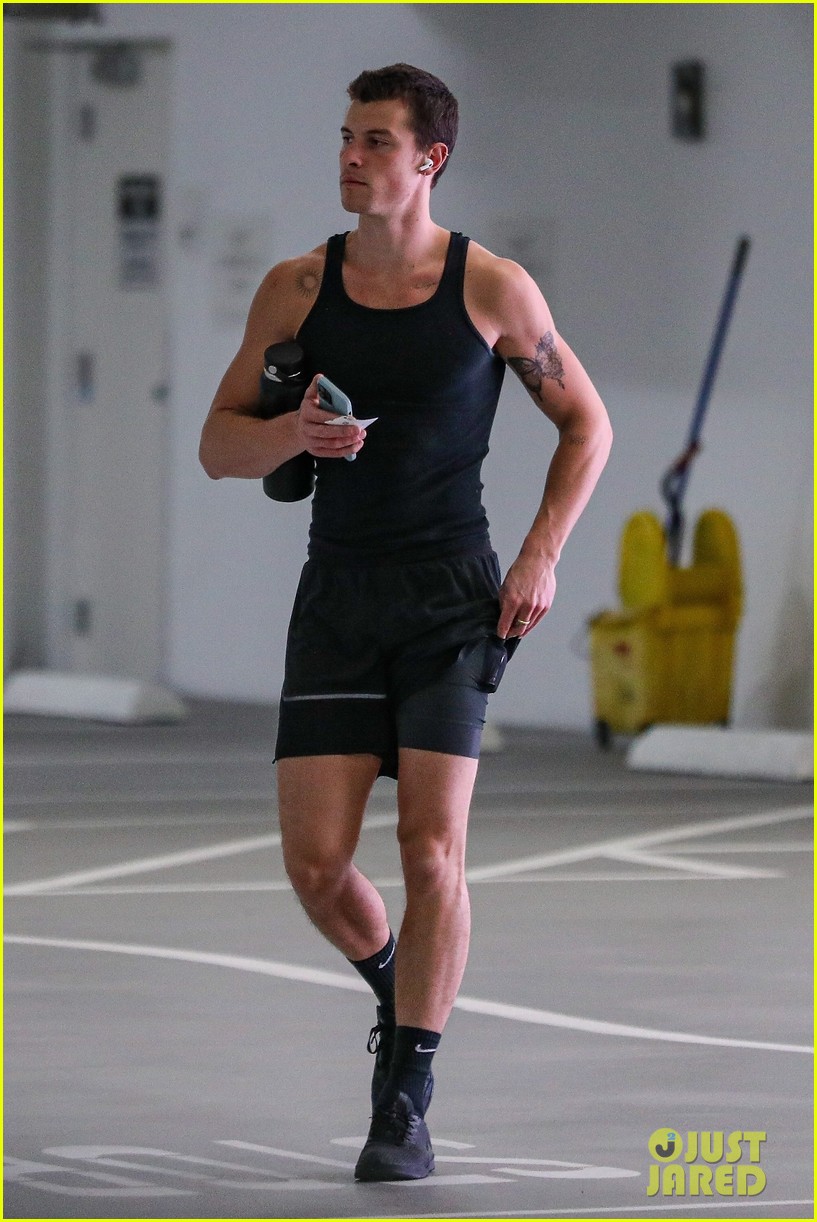 Shawn Mendes Shows Off Chiseled Physique After Gym Session | Photo ...