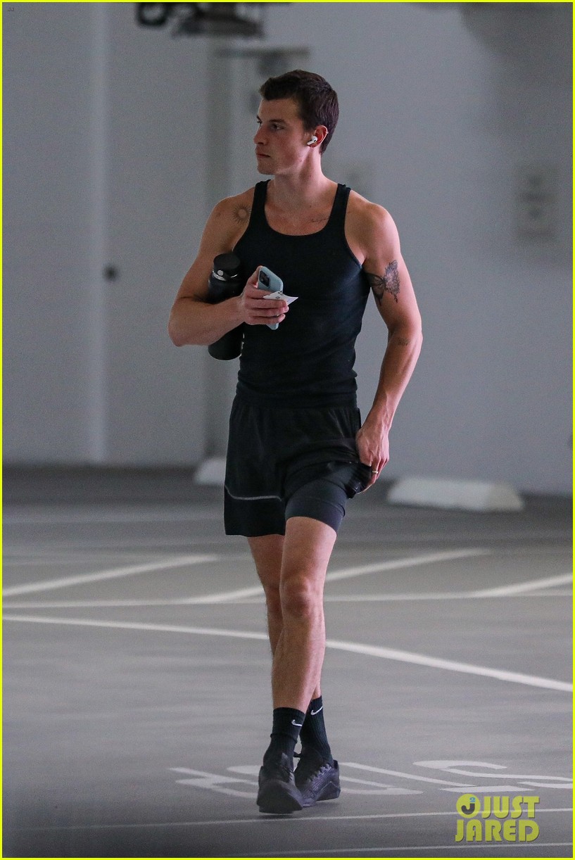 Shawn Mendes Shows Off Chiseled Physique After Gym Session | Photo ...
