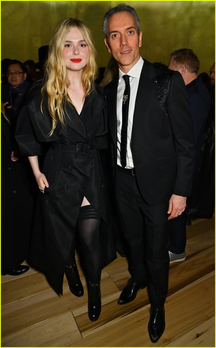 Elle Fanning, Sadie Sink & More Step Out for Alexander McQueen Fashion ...
