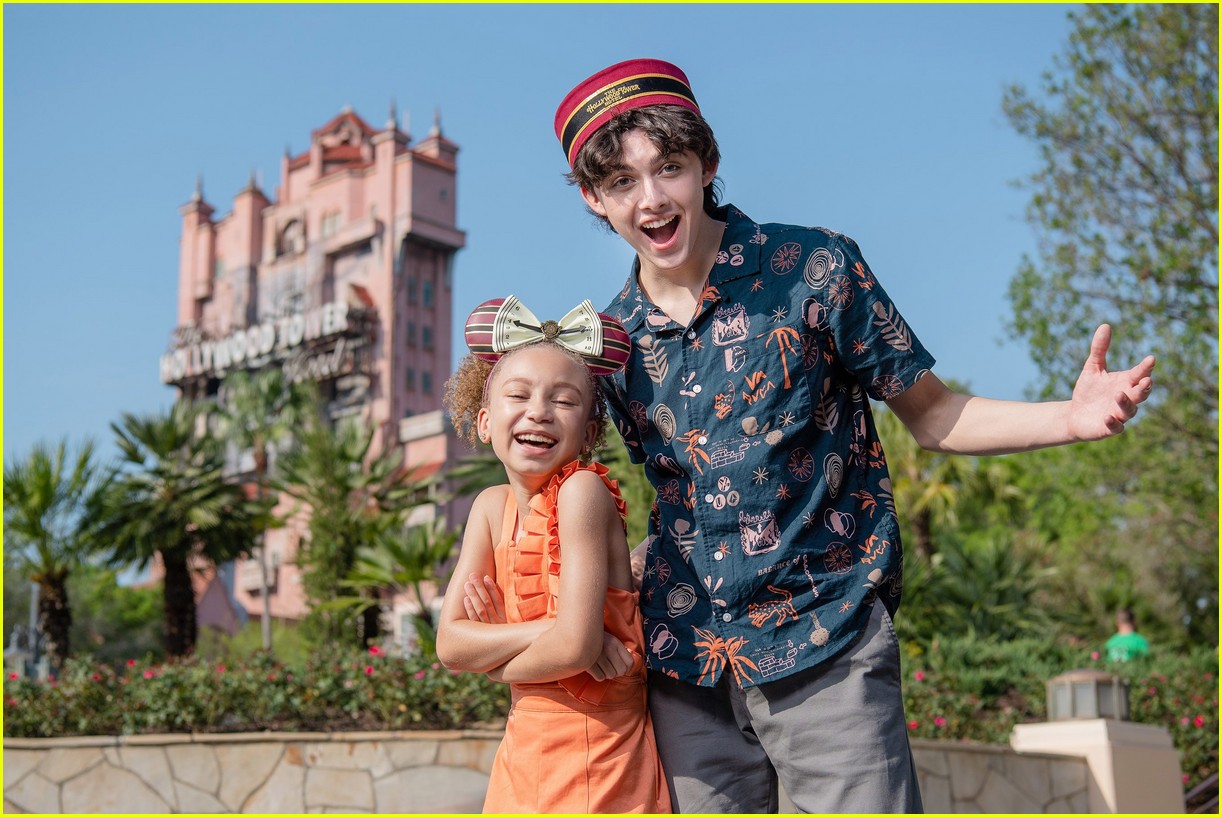 'Raven's Home' Stars Mykal-Michelle Harris & Felix Avitia Visit Walt ...