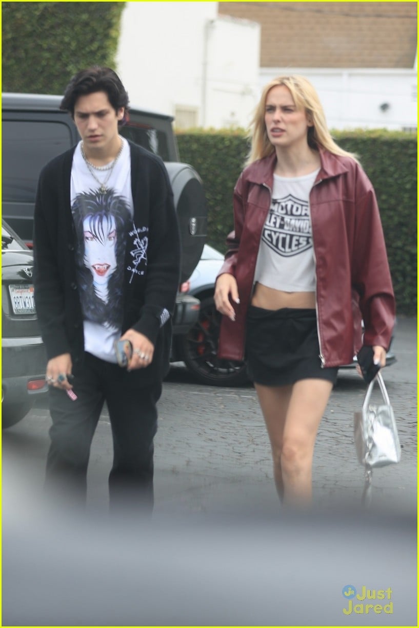 Chase Hudson Steps Out for Lunch with New Girlfriend Chiara Hovland ...