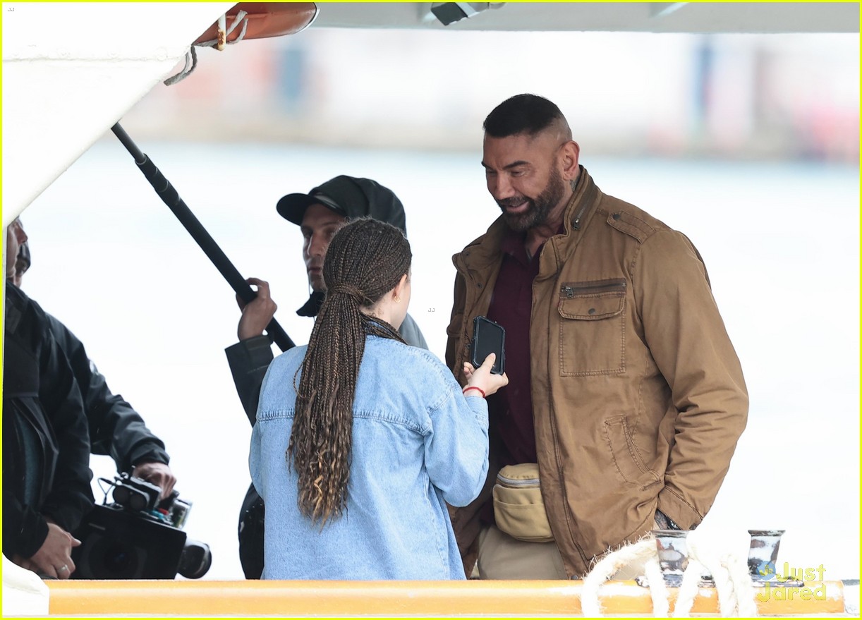 Chloe Coleman & Dave Bautista Film Final Scenes for 'My Spy 2' in ...