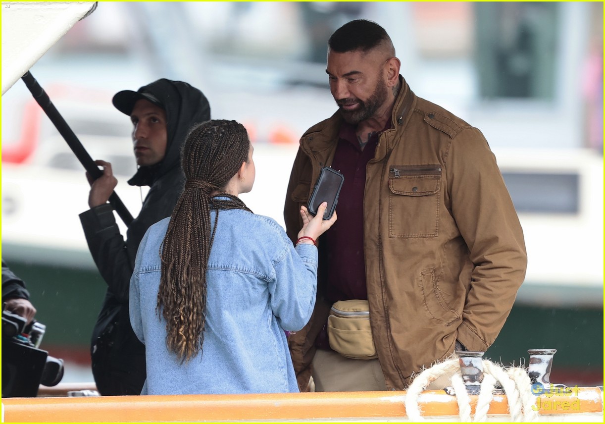 Chloe Coleman & Dave Bautista Film Final Scenes for 'My Spy 2' in Venice | Photo 1375984 - Photo ...