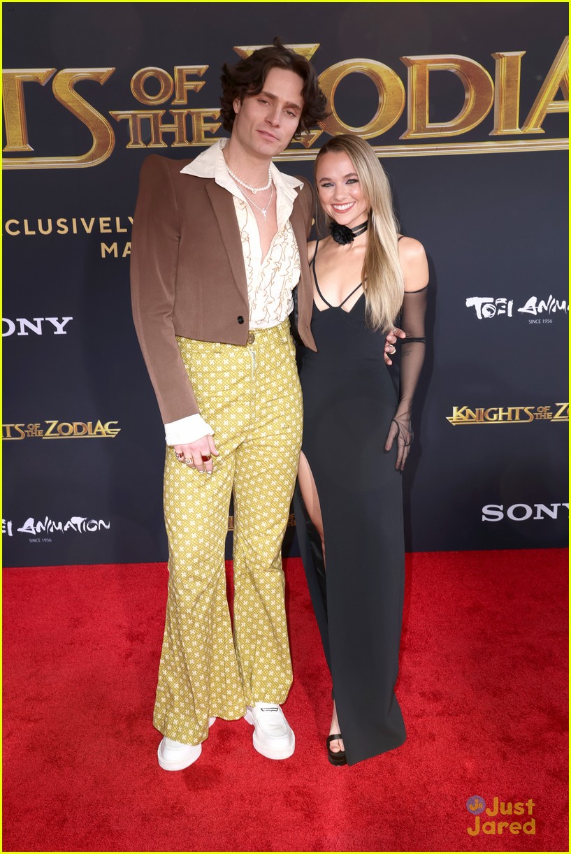 Madison Iseman & Spencer Sutherland Couple Up at 'Knights of the Zodiac ...
