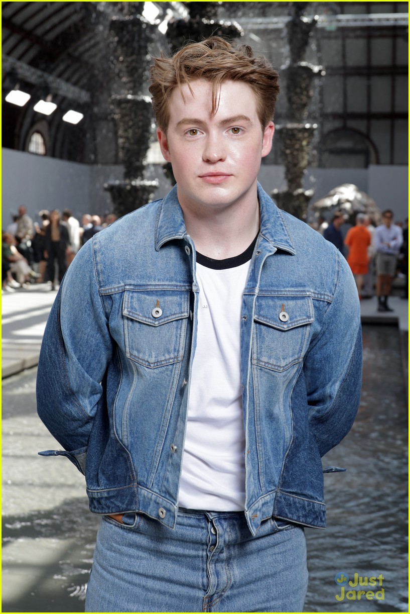 Omar Rudberg, Kit Connor & Corey Mylchreest Sit Front Row at Loewe ...