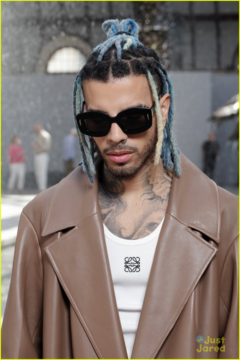 Omar Rudberg, Kit Connor & Corey Mylchreest Sit Front Row at Loewe ...