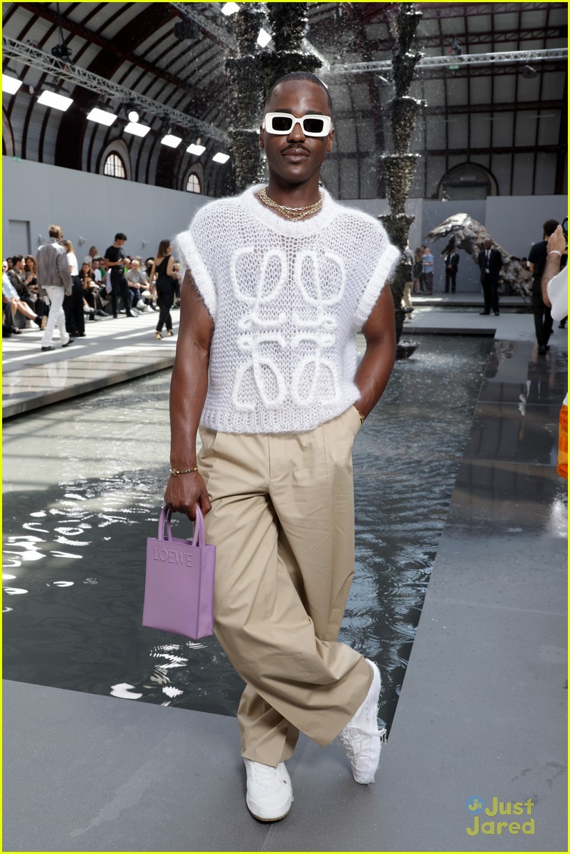 Omar Rudberg, Kit Connor & Corey Mylchreest Sit Front Row at Loewe ...