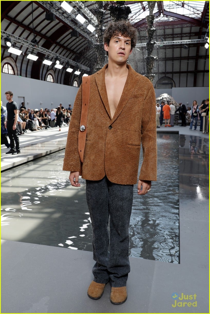 Omar Rudberg, Kit Connor & Corey Mylchreest Sit Front Row at Loewe ...