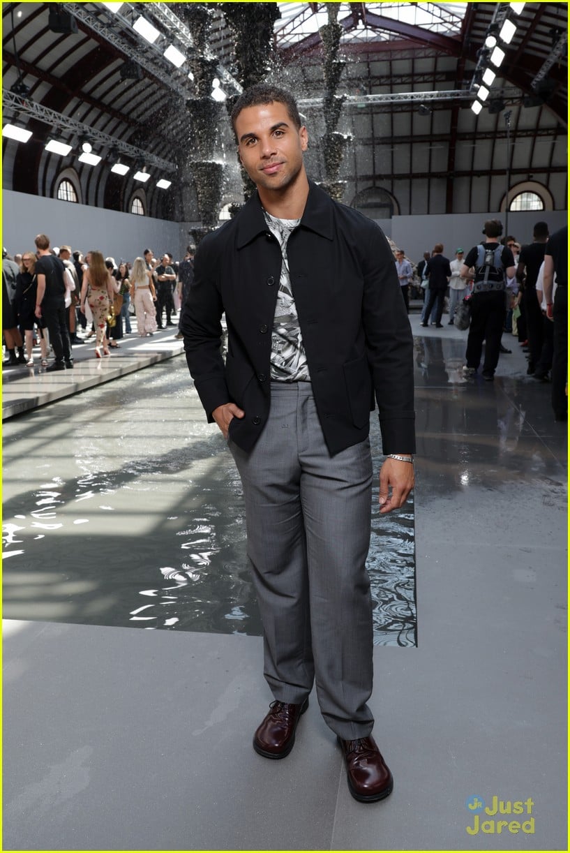 Omar Rudberg, Kit Connor & Corey Mylchreest Sit Front Row at Loewe ...