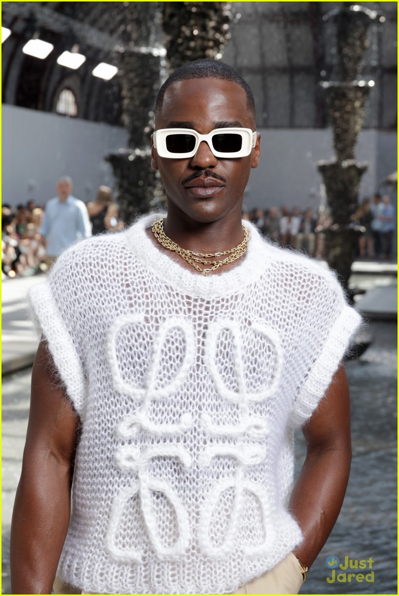 Omar Rudberg, Kit Connor & Corey Mylchreest Sit Front Row at Loewe ...