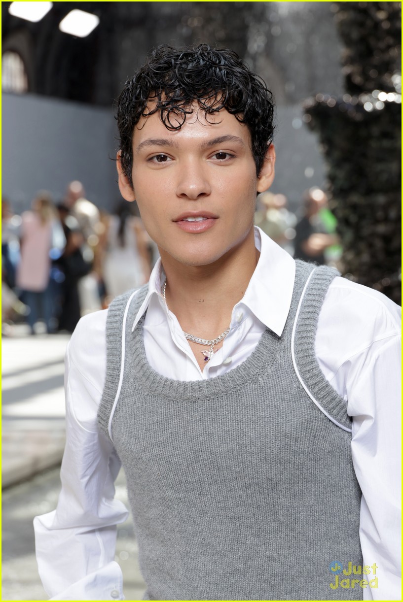 Omar Rudberg, Kit Connor & Corey Mylchreest Sit Front Row at Loewe ...