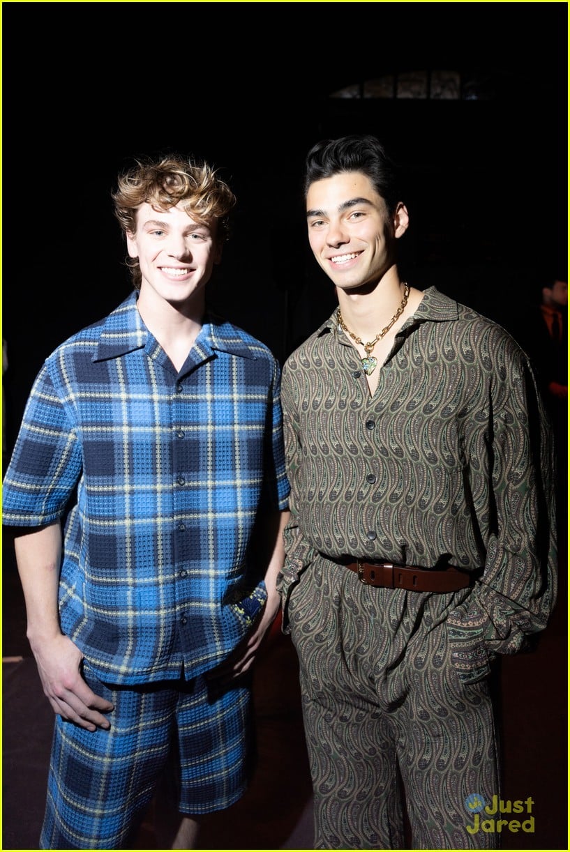 Luke Hemmings Attends 2 Shows During Weekend at Milan Fashion Week ...