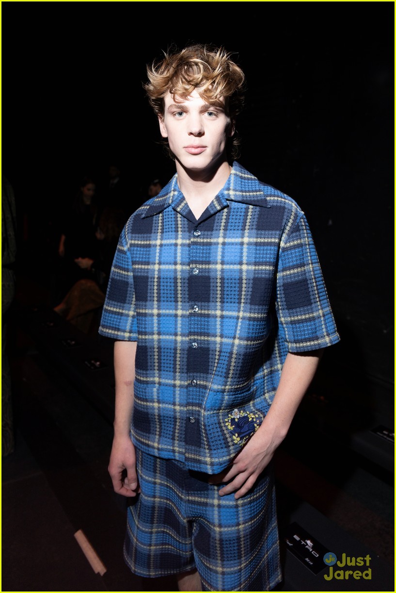 Luke Hemmings Attends 2 Shows During Weekend at Milan Fashion Week ...