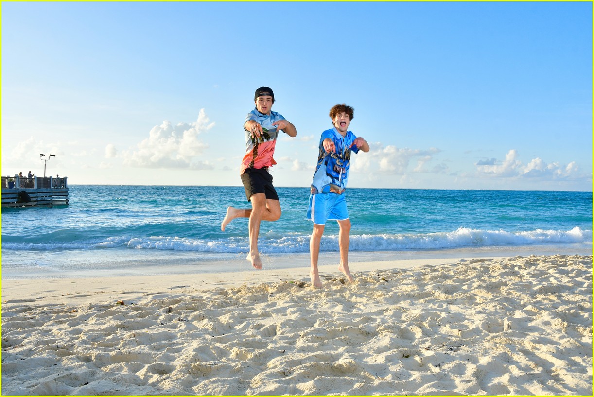 Asher Angel & Girlfriend Caroline Gregory Go on Turks & Caicos Vacation with His Family (Photos ...