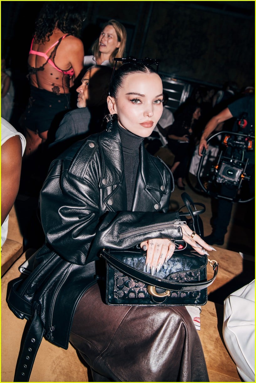 Dove Cameron, Camila Mendes & Lola Tung Attend Coach Fashion Show at ...