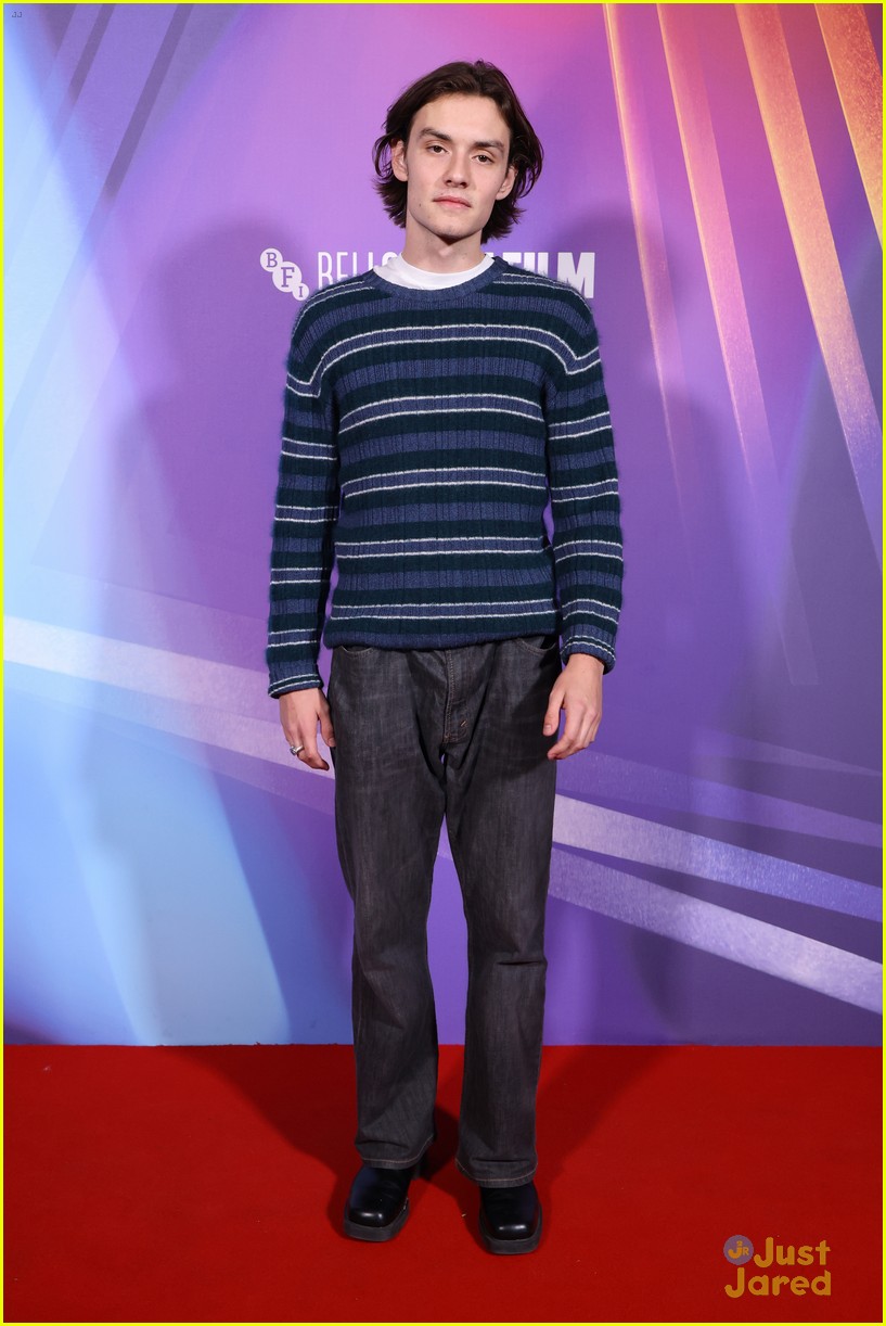 Kit Connor & Louis Partridge Support George Jaques at 'Black Dog ...