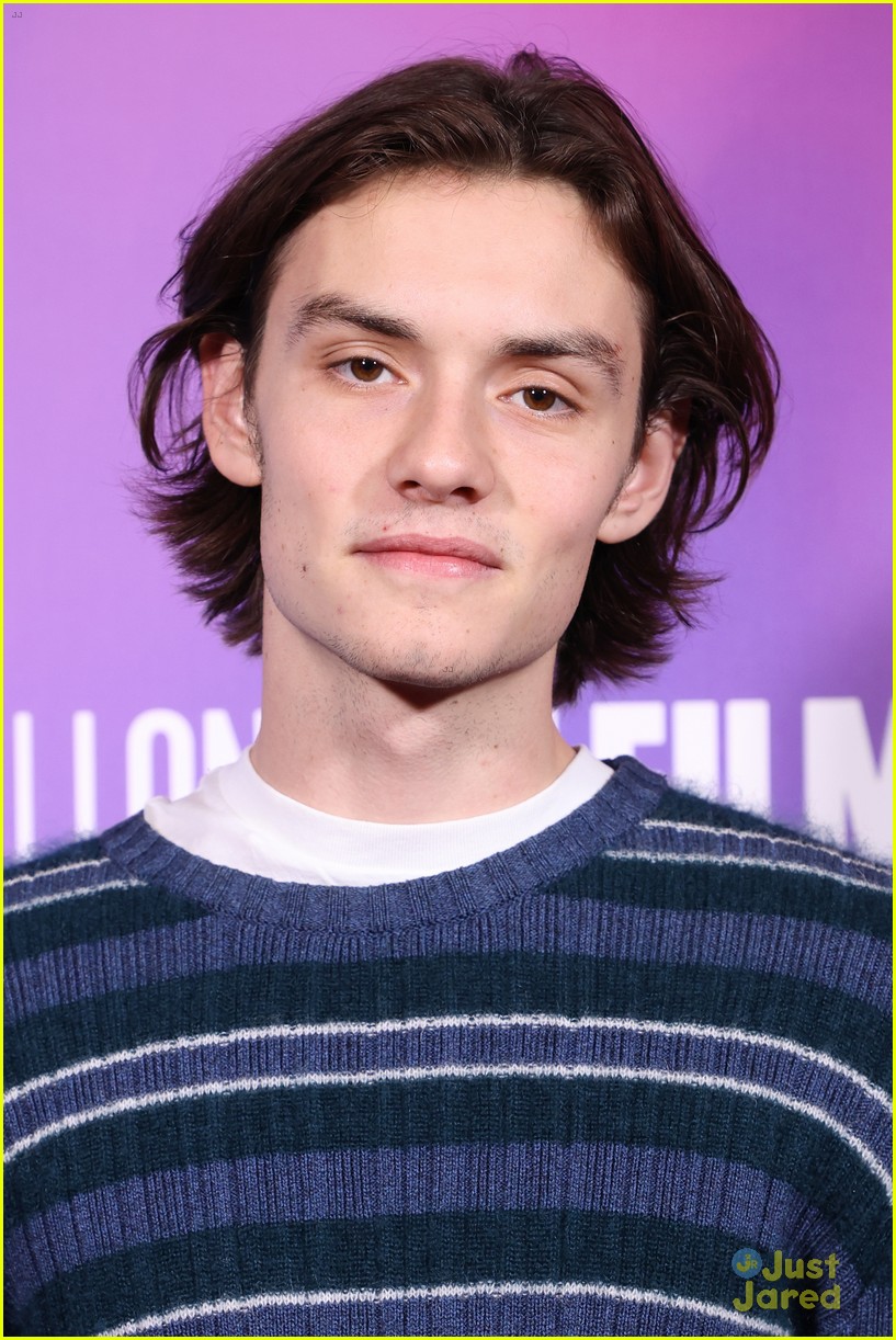 Kit Connor & Louis Partridge Support George Jaques at 'Black Dog ...